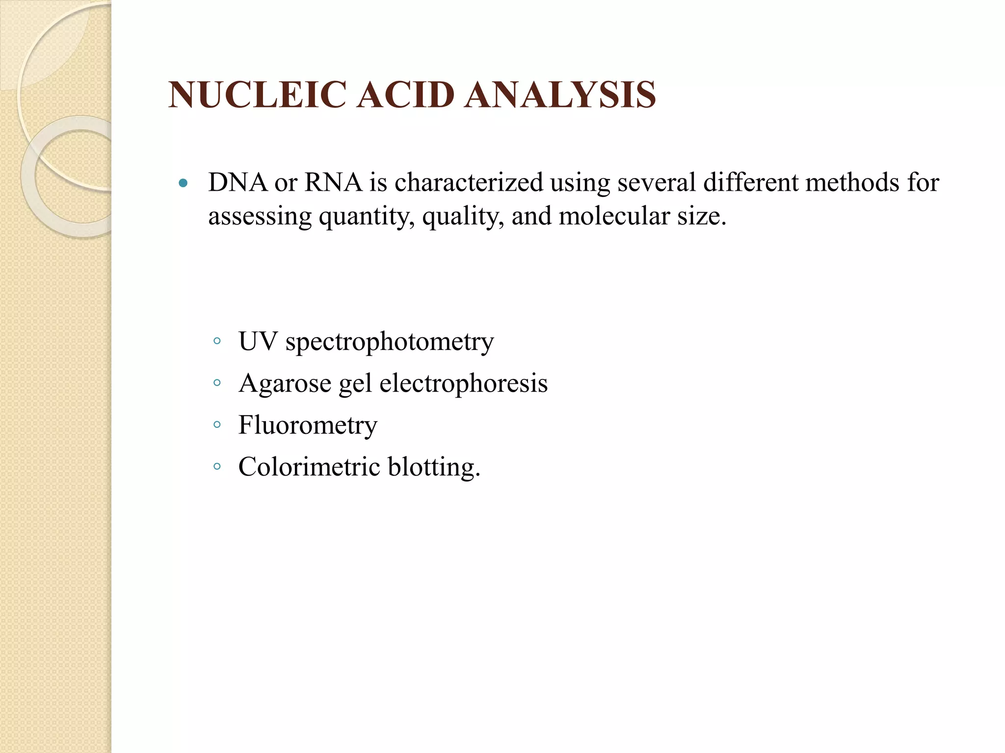 NUCLEIC ACID ISOLATION PROTOCOLS | PPTX