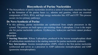 Nucleic Acid Metabolism and genetic information transfer; Biochemistry ...