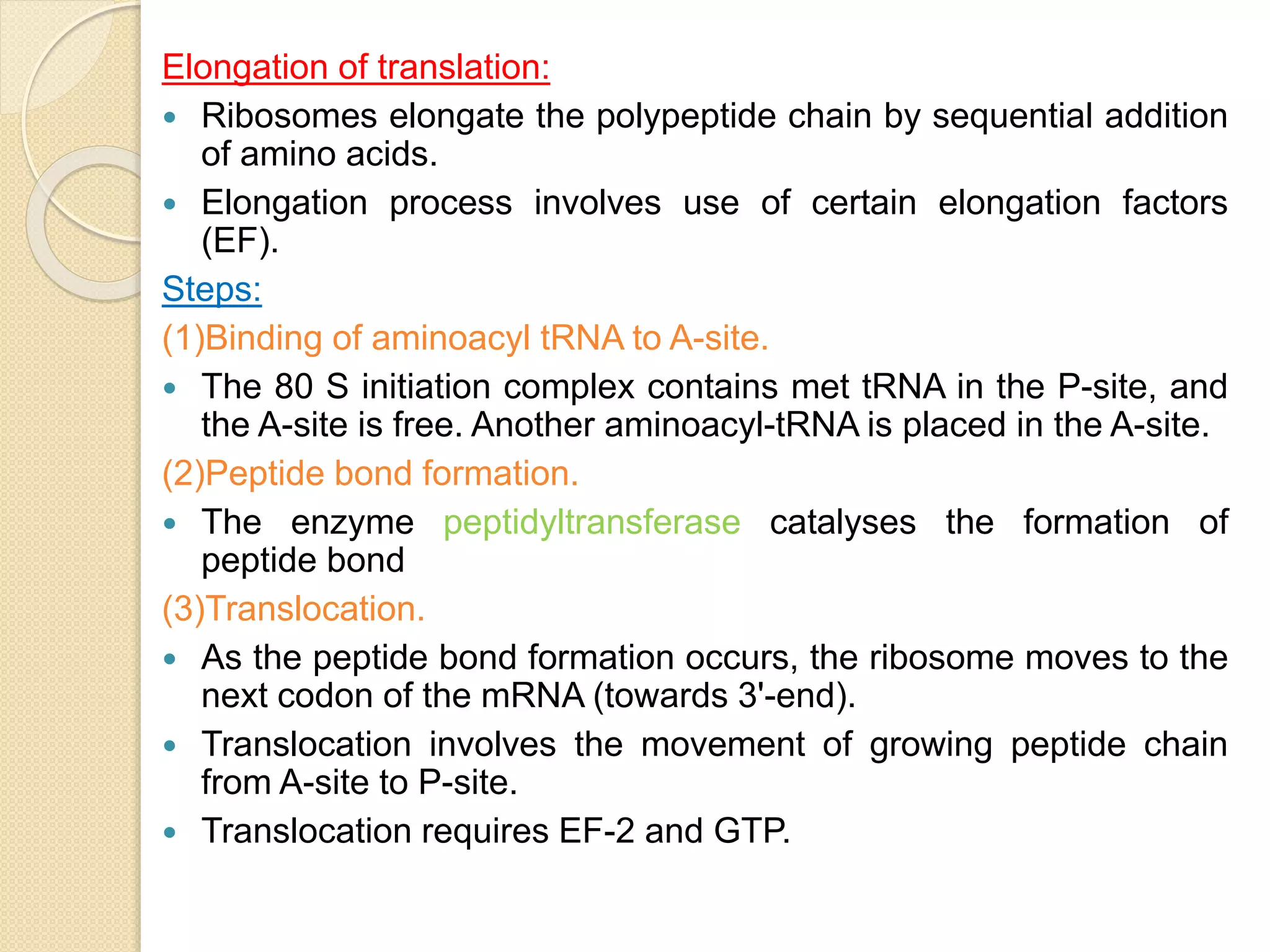 Nucleic acid metabolism and genetic information transfer | PPTX