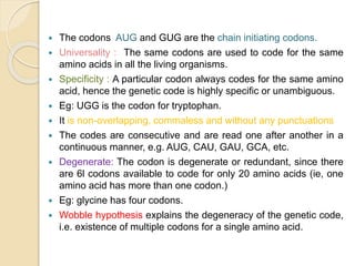 Nucleic acid metabolism and genetic information transfer | PPTX
