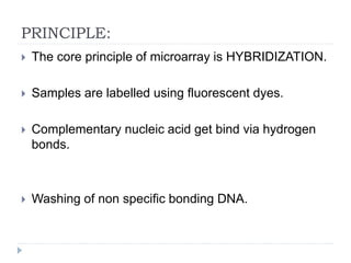 Nucleic acid microarray | PPTX