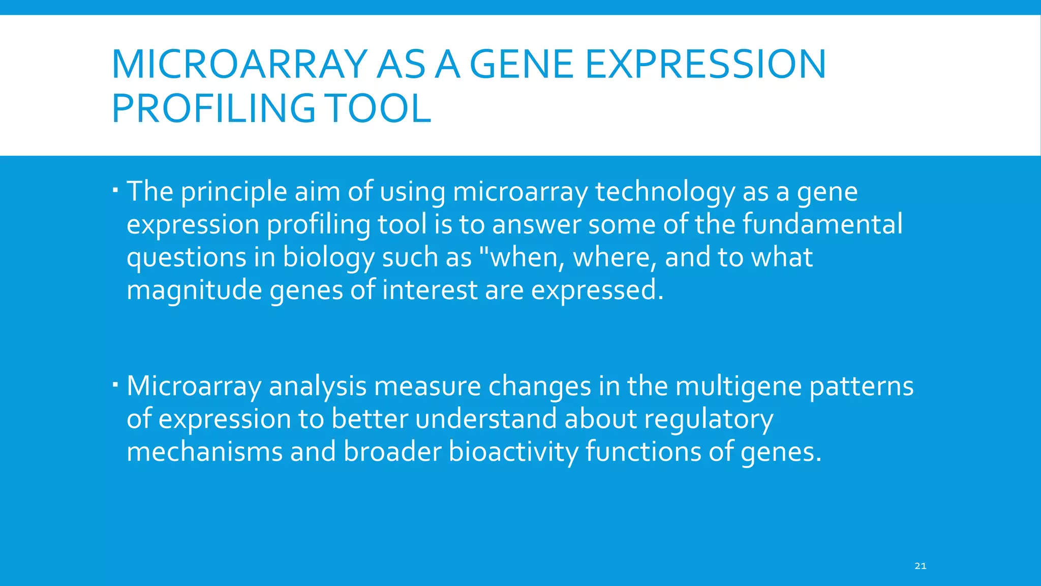 Nucleic Acid Microarray Pptx