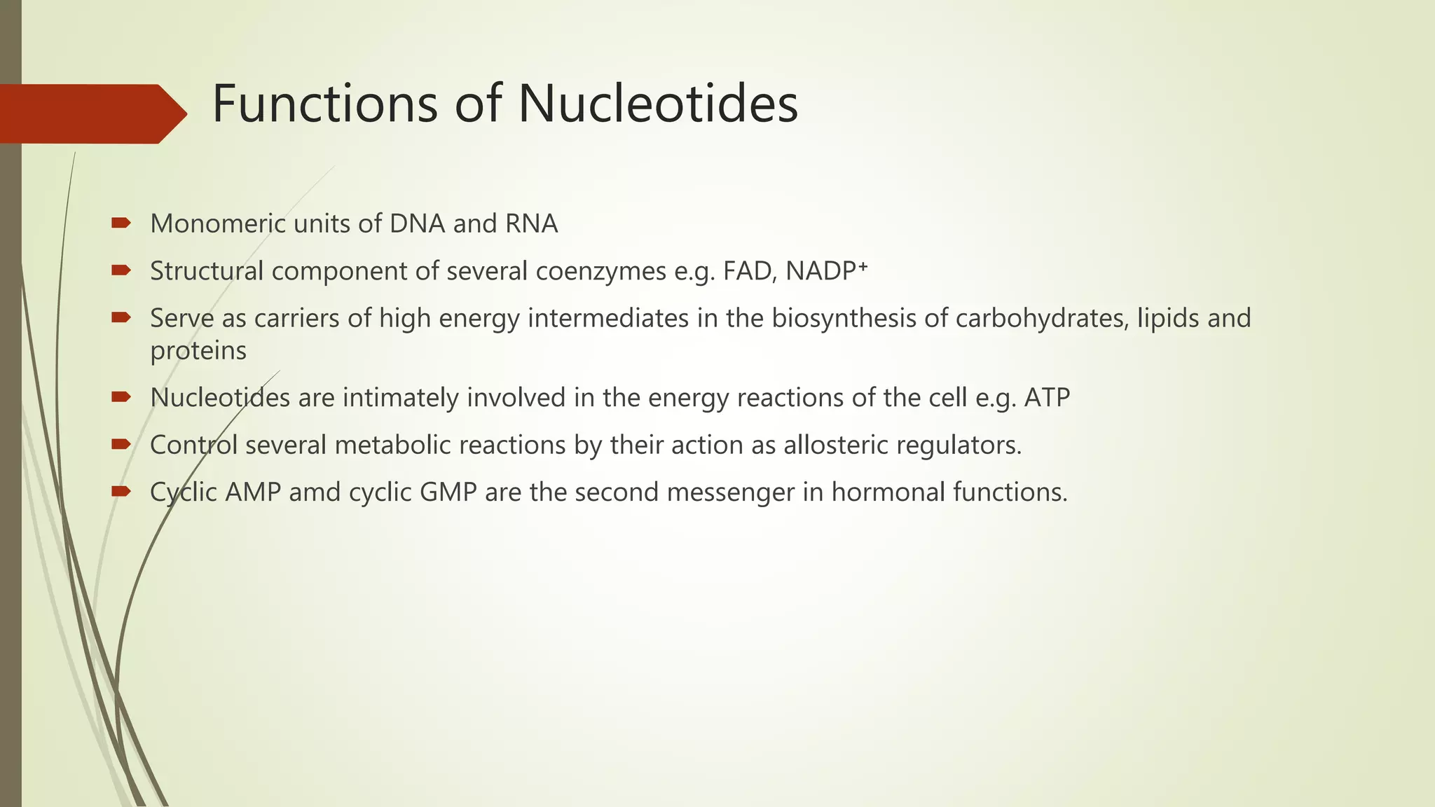 Nucleic acid & Nucelotides | PPTX