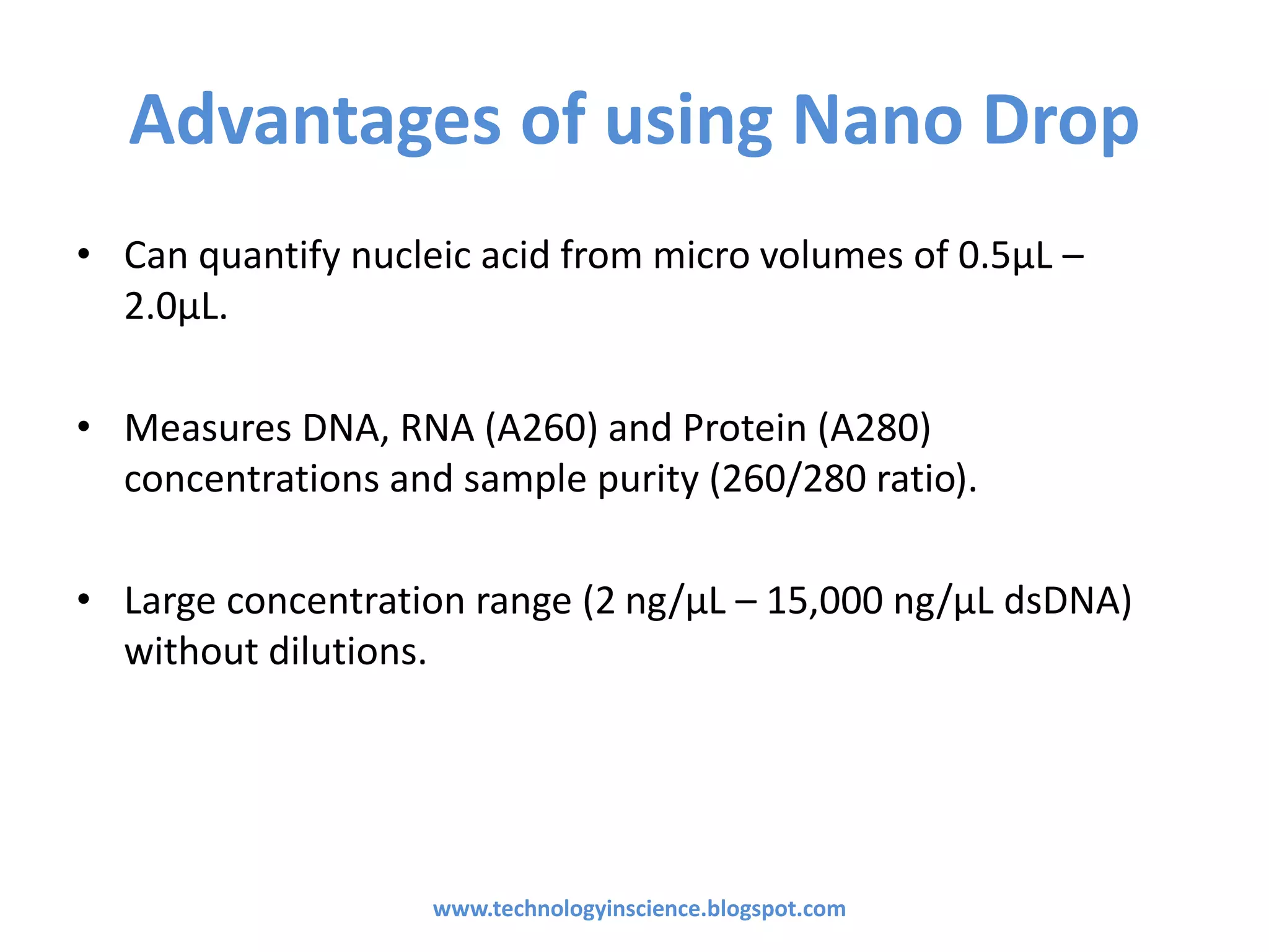 Nucleic Acid Quantification Methods - DNA / RNA Quantification | PPT Nucleic Acid Quantification Methods - DNA / RNA Quantification | PPT