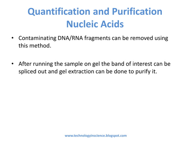 Nucleic Acid Quantification Methods - DNA / RNA Quantification | PPT Nucleic Acid Quantification Methods - DNA / RNA Quantification | PPT
