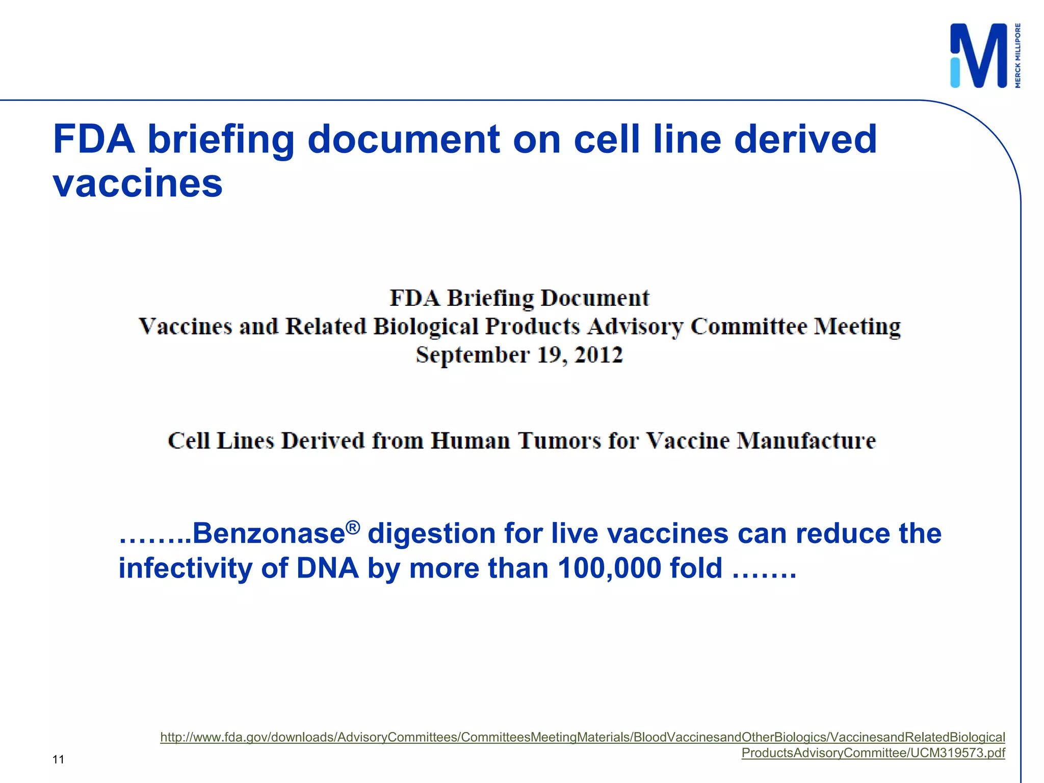 Overcoming challenges of host cell DNA removal in vaccine manufacturing ...