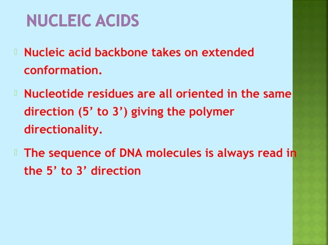 Nucleic acids | PPT