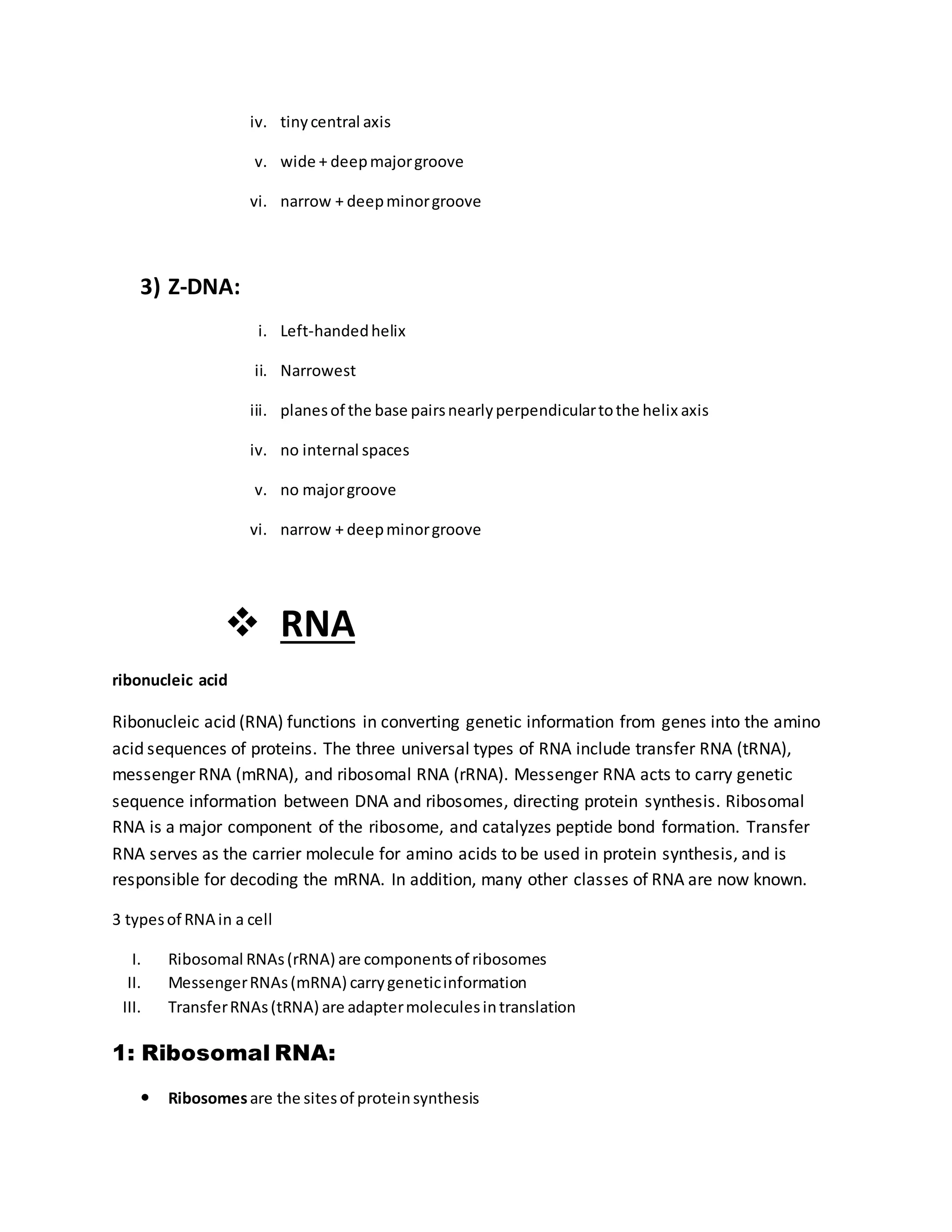 Nucleic acids | DOCX