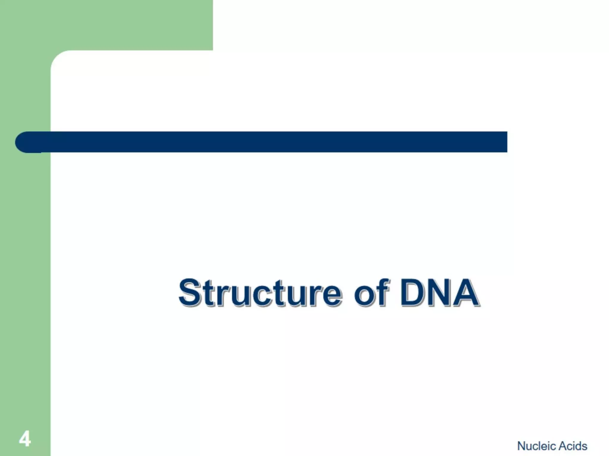 Introduction to Nucleic acids (Biochemistry) | PDF