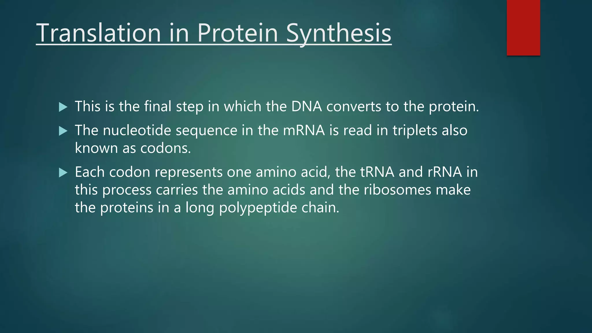 Nucleic acids and central dogma theory | PPTX