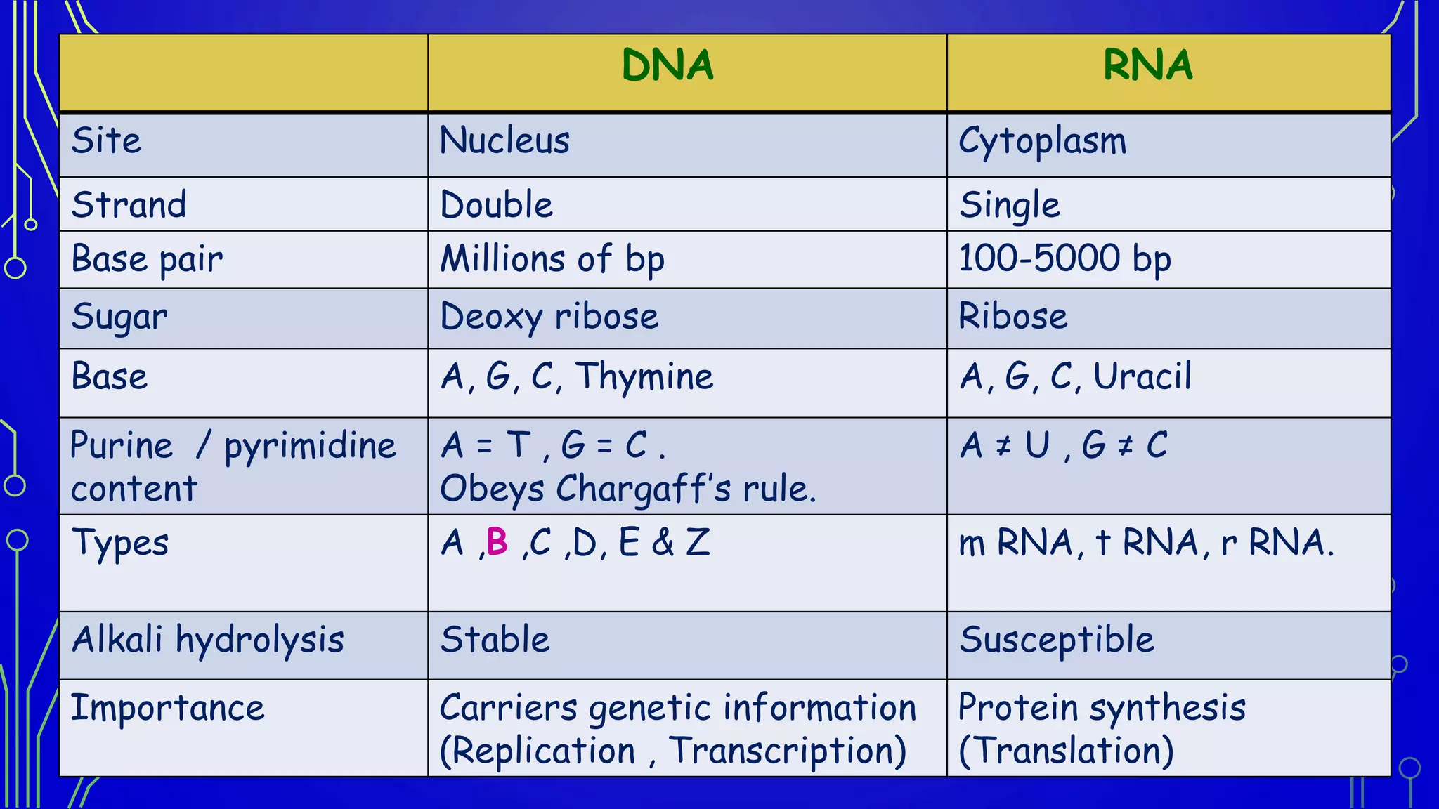Nucleic acid structure | PPSX