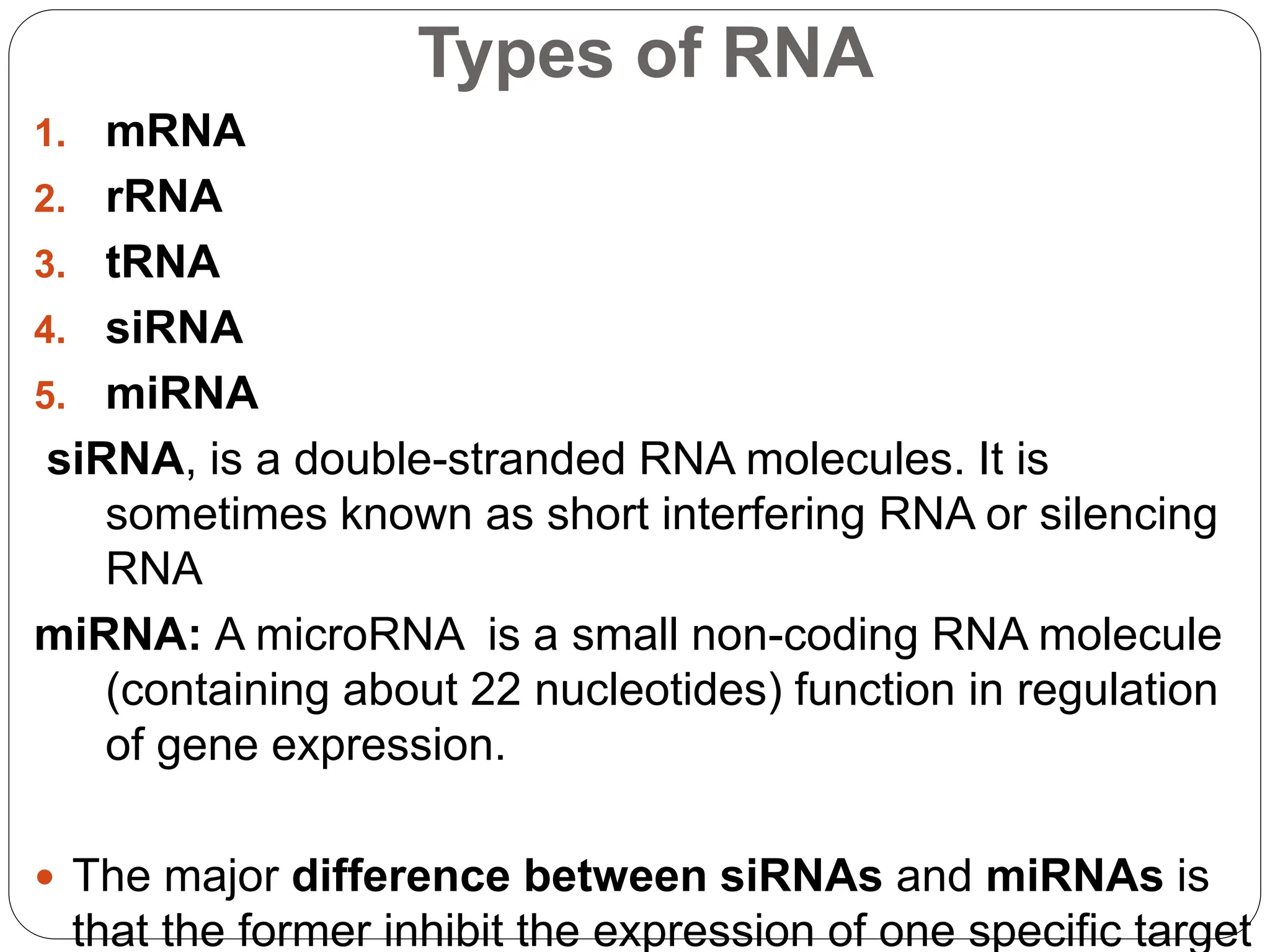 Nucleic Acid types and structure.pptx full | PPTX