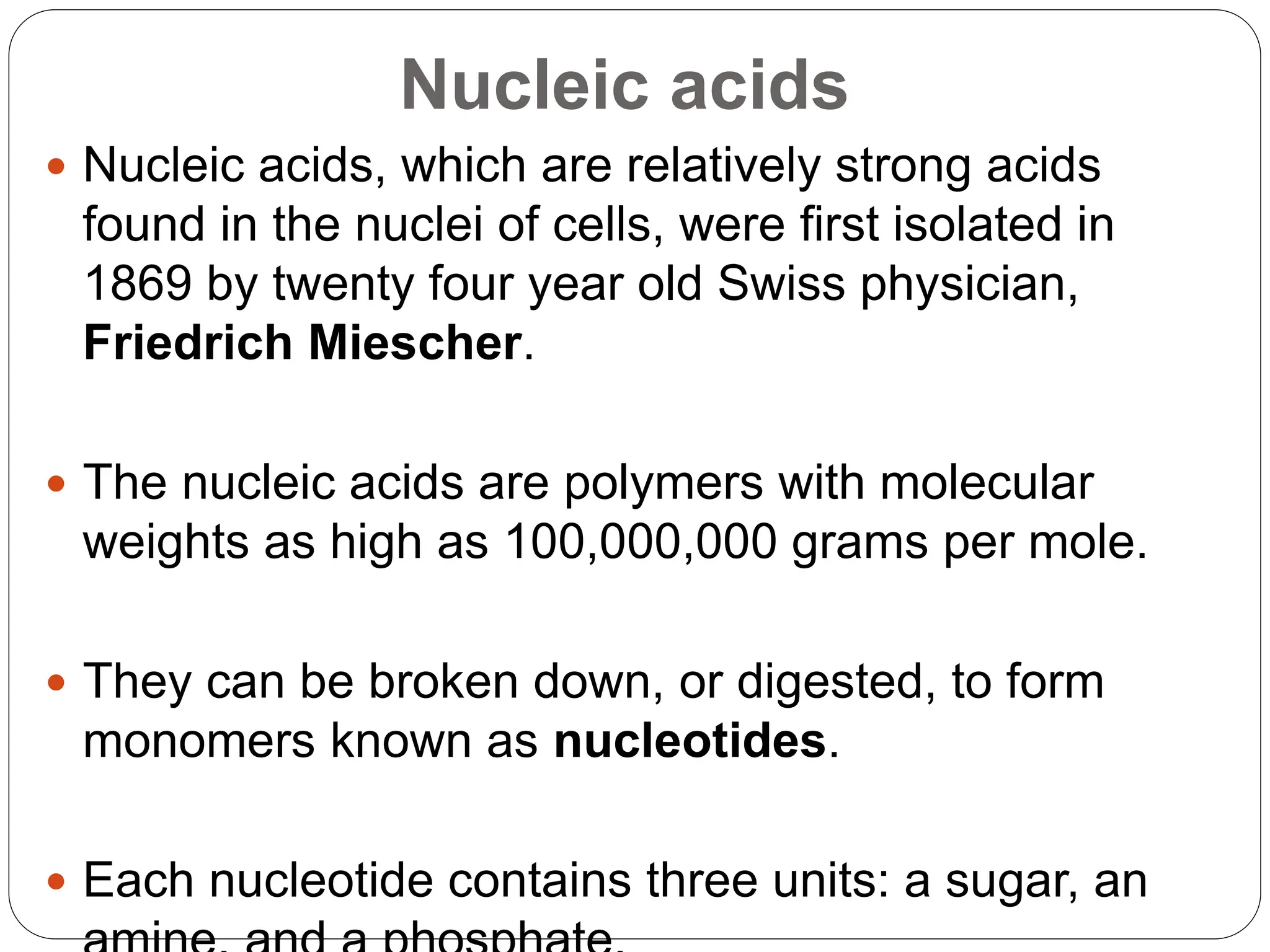 Nucleic Acid types and structure.pptx full | PPTX