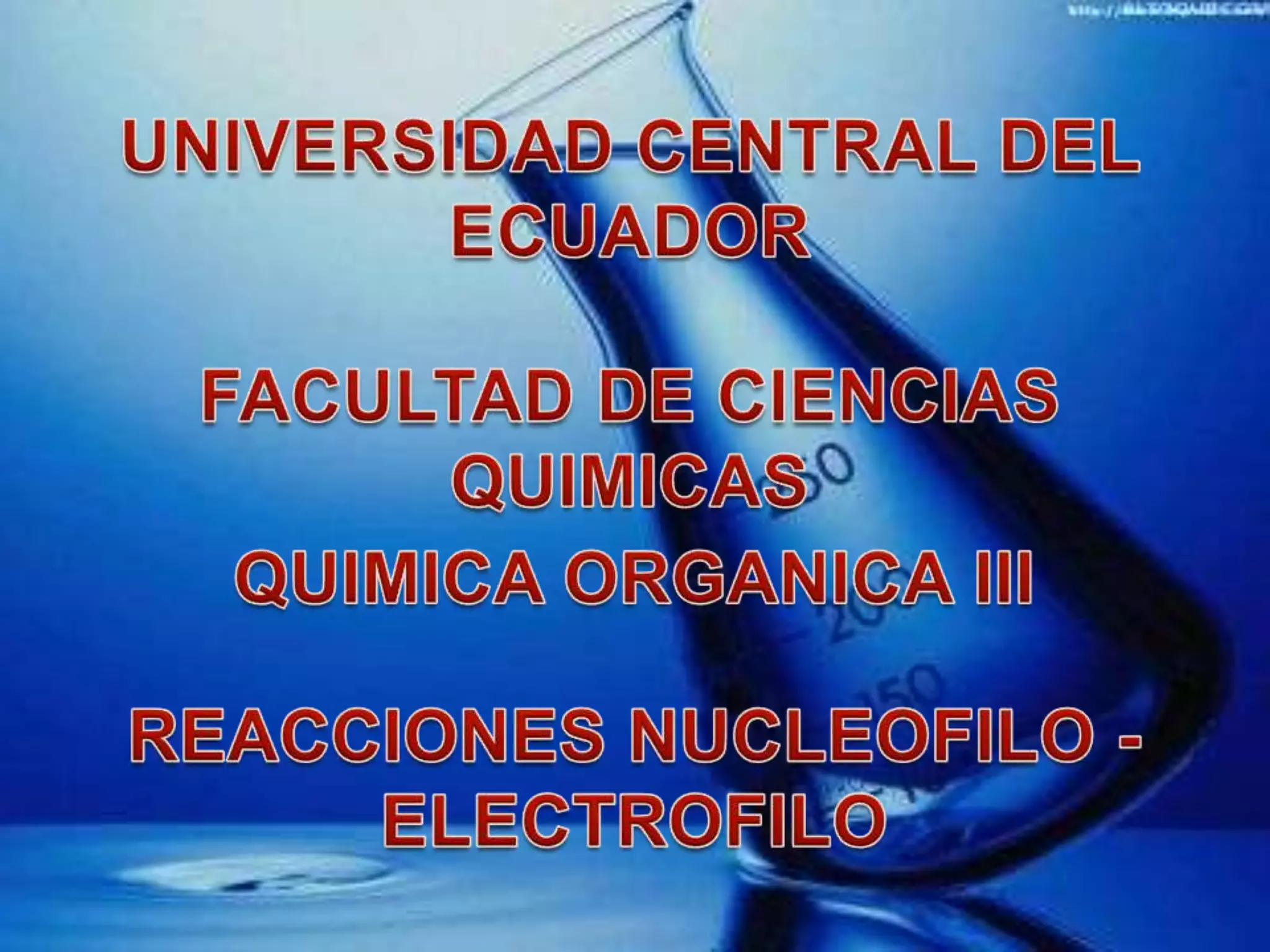Nucleofilo electrofilo | PPTX
