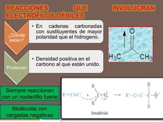 Nucleofilo electrofilo1 | PPTX