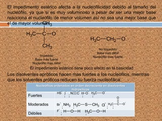 Nucleofilo electrofilo1 | PPTX