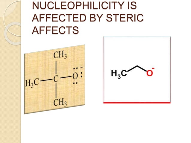 Nucleophile and nucleophilicity | PPTX | Chemistry | Science