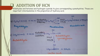 Nucleophilic Addition of carbonyl compounds.pptx