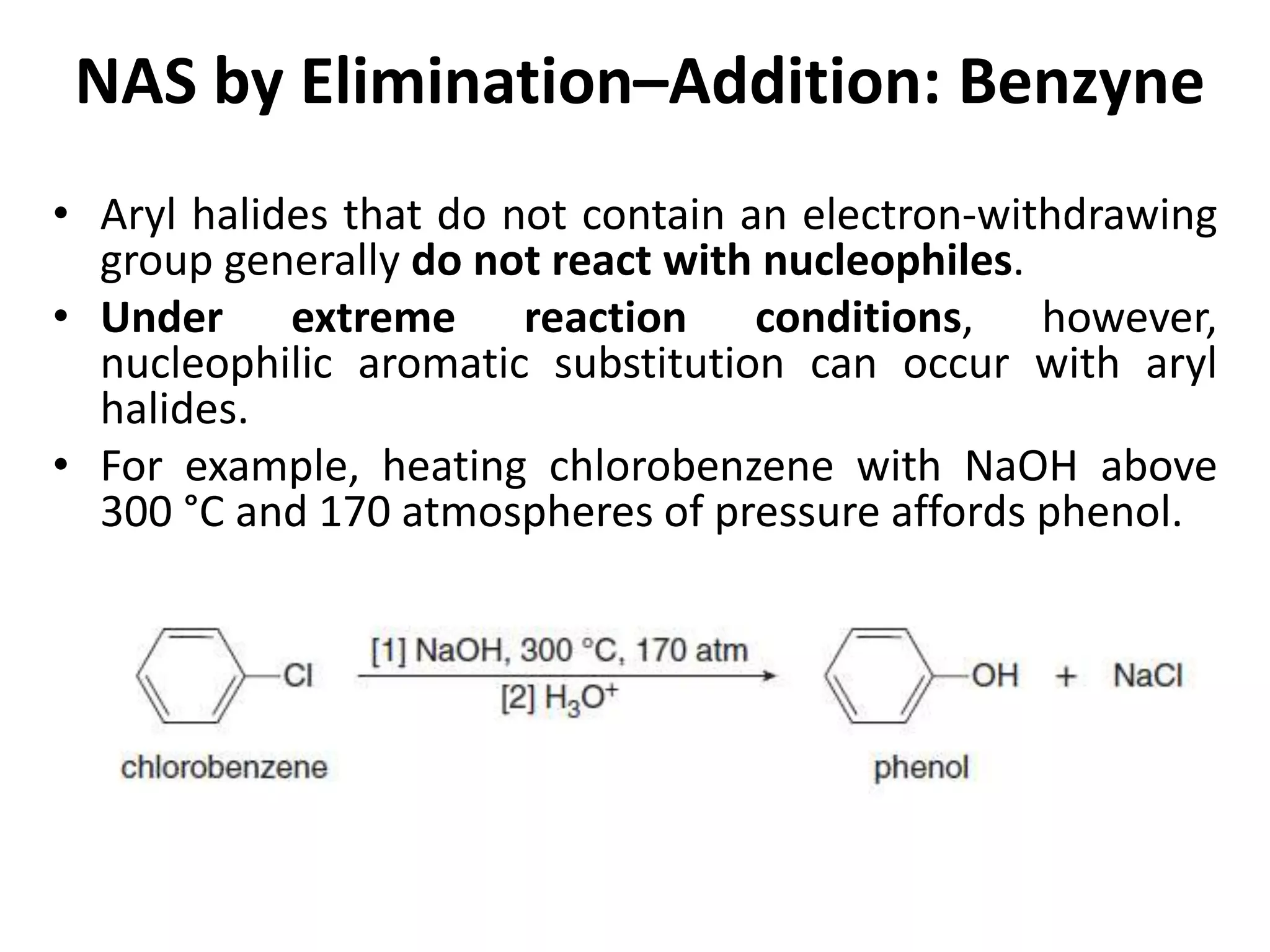 Nucleophilic aromatic substitution | PPTX
