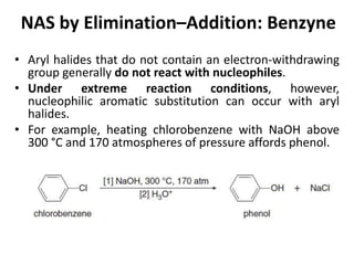 Nucleophilic aromatic substitution | PPTX
