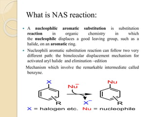 Nucleophilic aromatic substitution reaction | PPTX