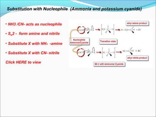 Nucleophilic substitution sn1 sn2 nucleophile halogenoalkane in organic ...