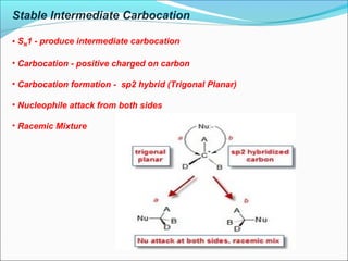 Nucleophilic substitution sn1 sn2 nucleophile halogenoalkane in organic ...