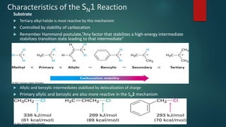 Nucleophilic substitutions reactions | PPTX