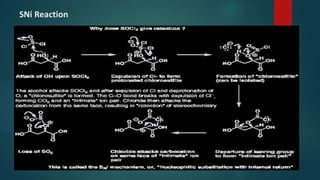 Nucleophilic substitutions reactions | PPTX