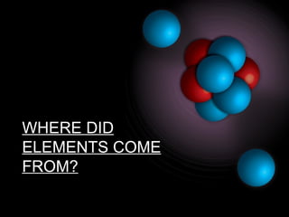 Nucleosynthesis | PPT