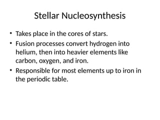 Nucleosynthesis_Presentation.pptx-short ppt | PPTX