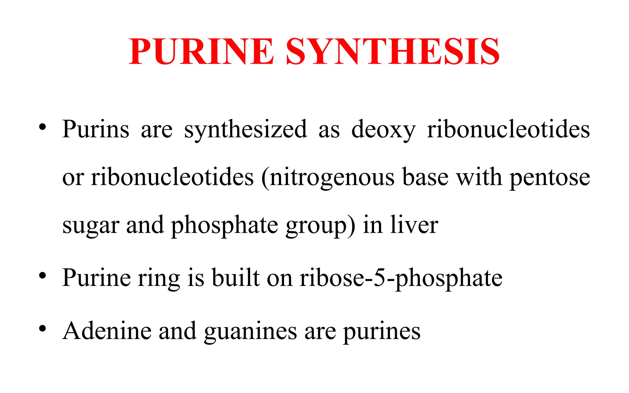 nucleotide metabolism purine and pyrimidine synthesis.pptx
