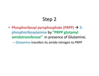 Biosynthesis of Purine and Pyrimidine Nucleotides | PDF