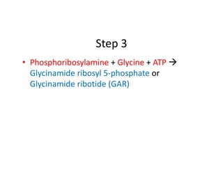 Biosynthesis of Purine and Pyrimidine Nucleotides | PDF