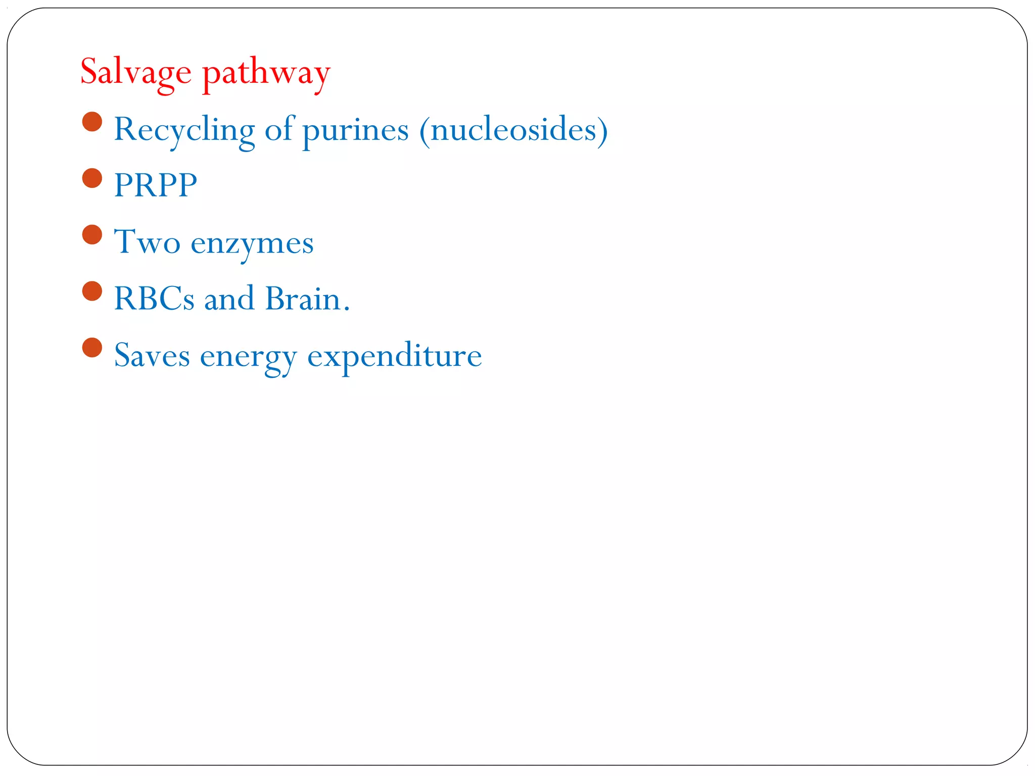 Nucleotides metabolism | PPT