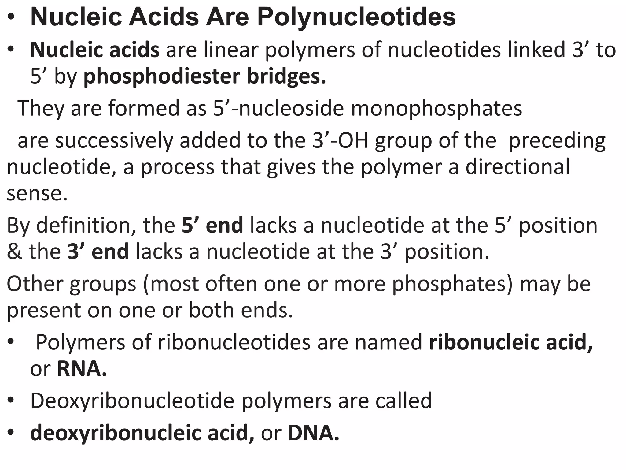Nucleotides & nucleic acids | PPTX