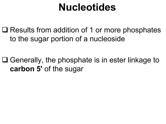 Nucletides and Nucleic acids.ppt | Free Download