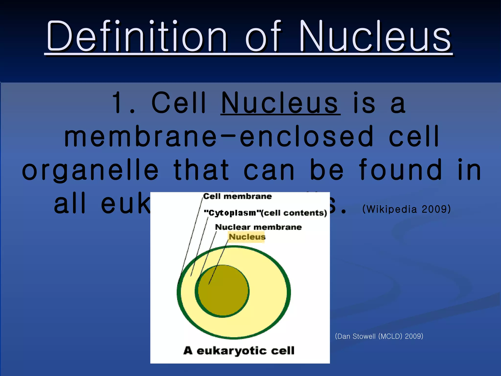 Nucleus Ppt | PPT