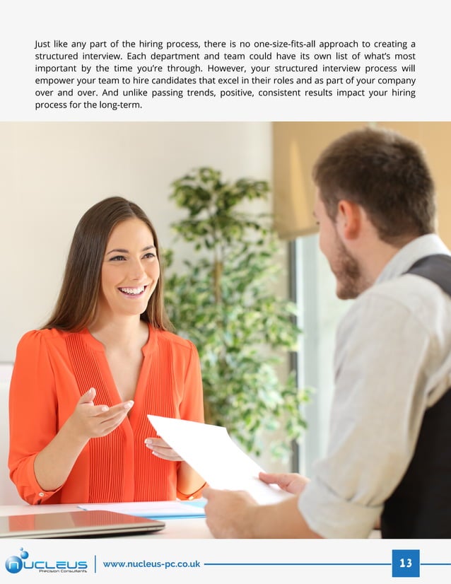 Nucleus creating a structured interview proccess | PDF