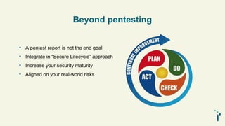 Toreon - pentesting - why every company should do this! | PDF