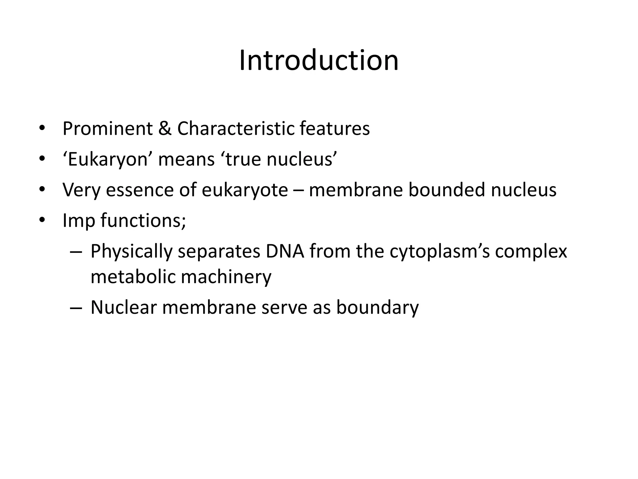 Nucleus – morphology & function | PDF