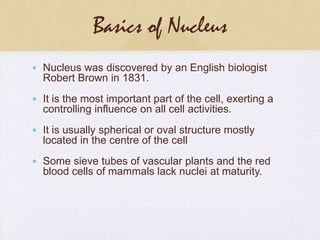 Nucleus Ppt | PPTX