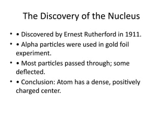 Nucleus Discovery Presentation ppt.pptx. | PPTX