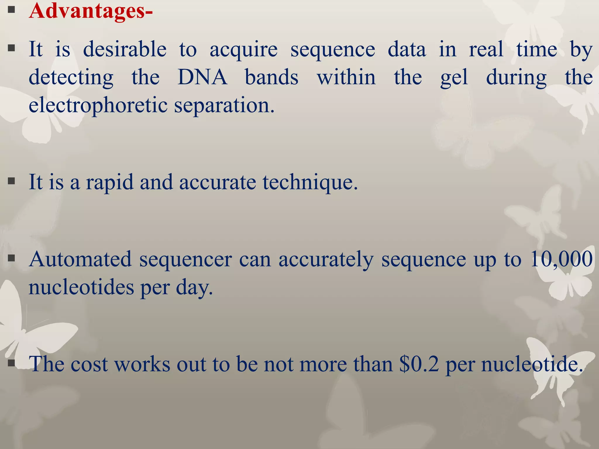 Nuclic acd sequencing by kk sahu | PPT