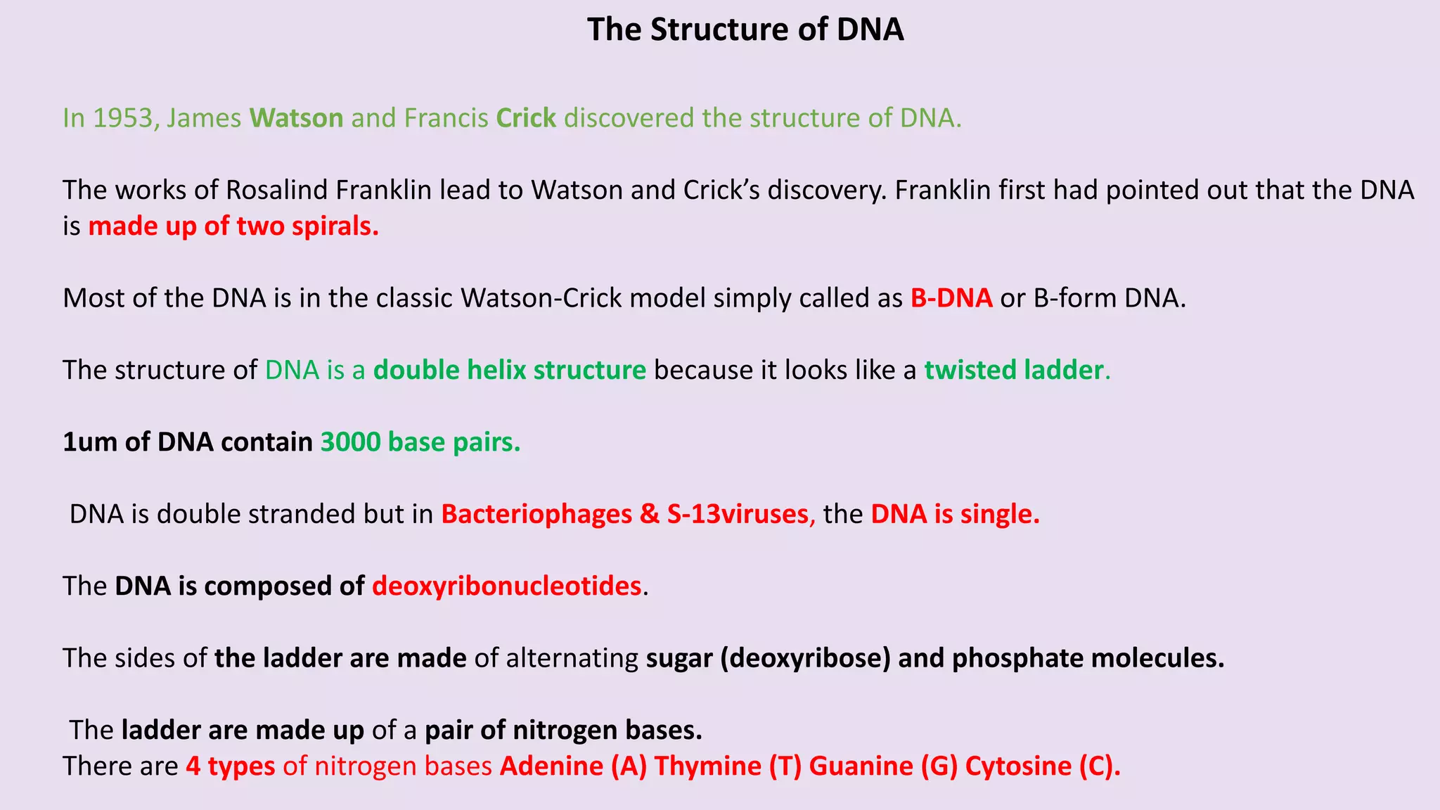 Nucleic acid dna | PPTX