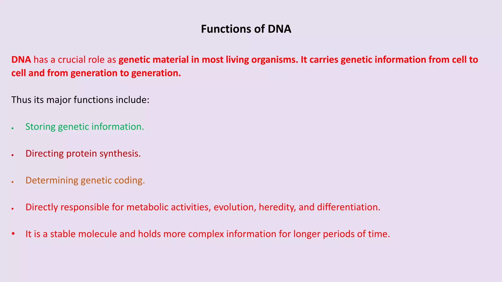Nucleic acid dna | PPTX