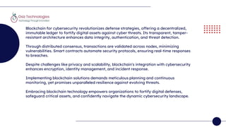 Blockchain Development Company - To build a Secure, Transparent blockchain platform using ...