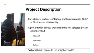 An Experiential Learning Project for English Language Learners | PPTX
