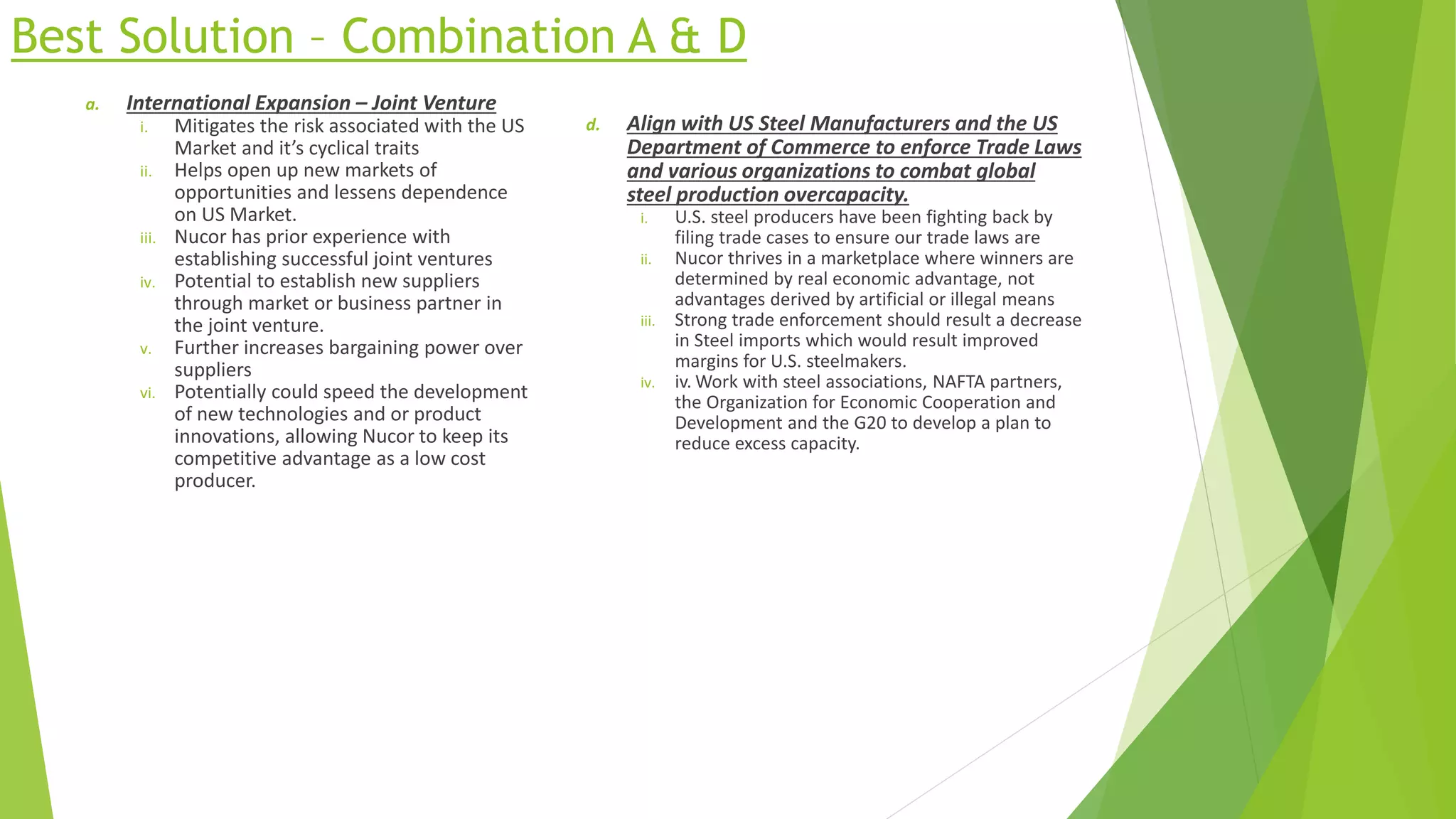 Nucor Case Analysis | PPTX
