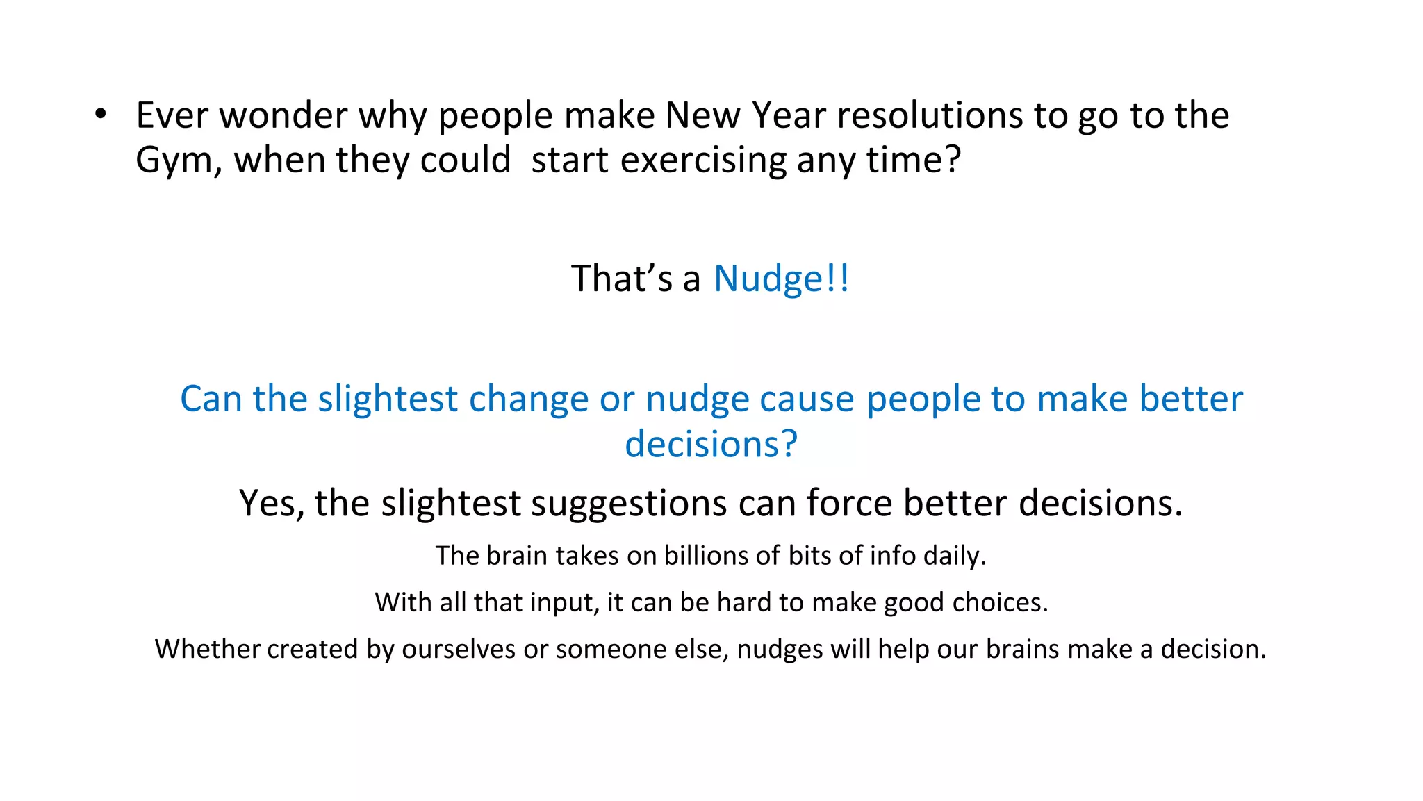 Nudge | PDF